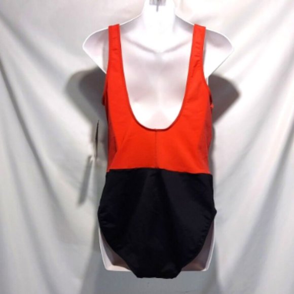 Newport News | Swim | New Newport News Shape Fx One Shoulder Red Black ...